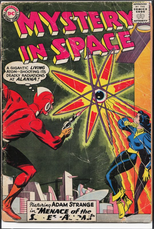 Mystery in Space #56 (1959) Adam Strange | Comic Books - Silver Age, DC ...