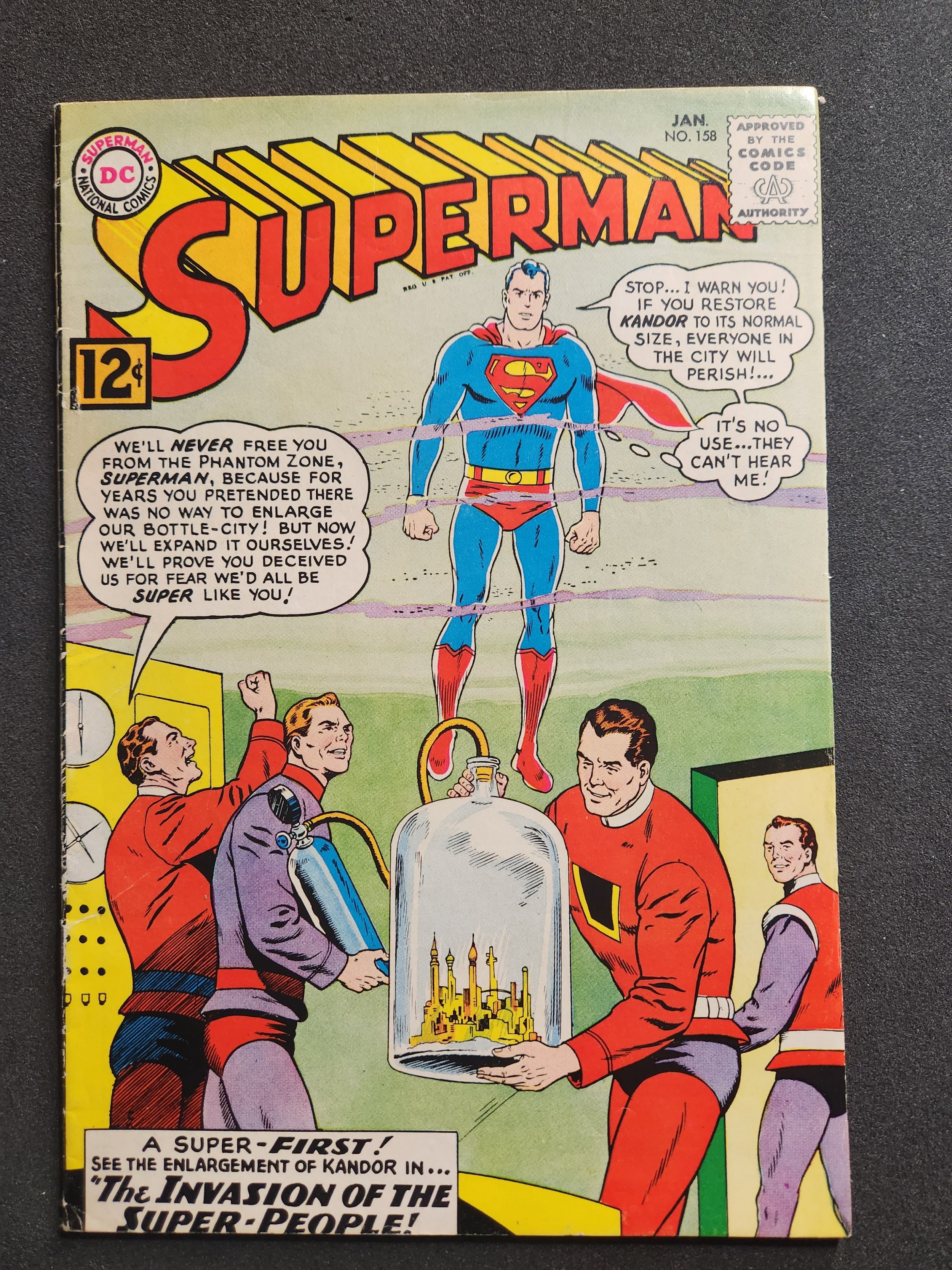 Superman #158 (1963) FN- | Comic Books - Silver Age, DC Comics ...