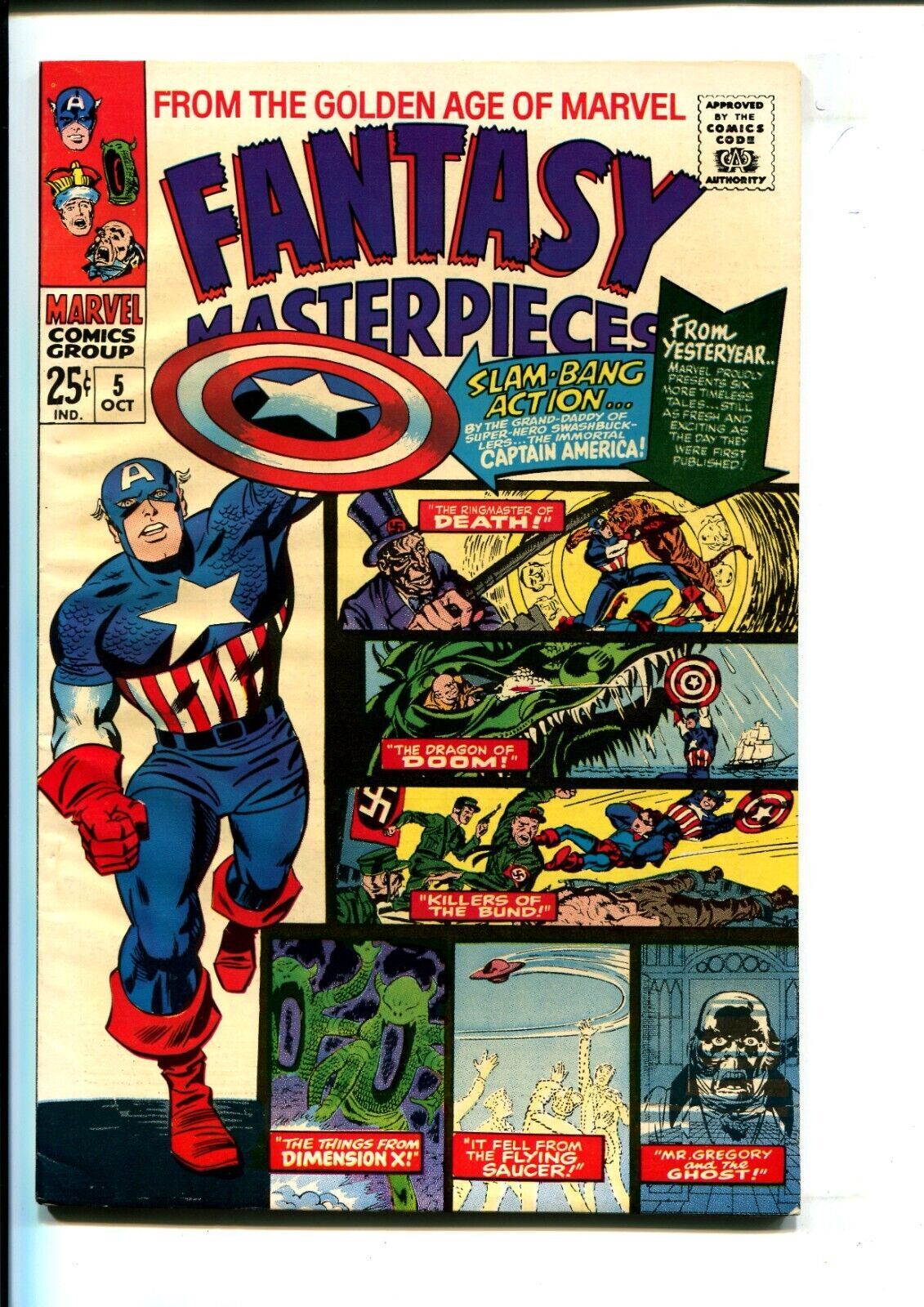 Fantasy Masterpieces #5 - Ringmaster of Death (8.0) 1966 | Comic Books ...