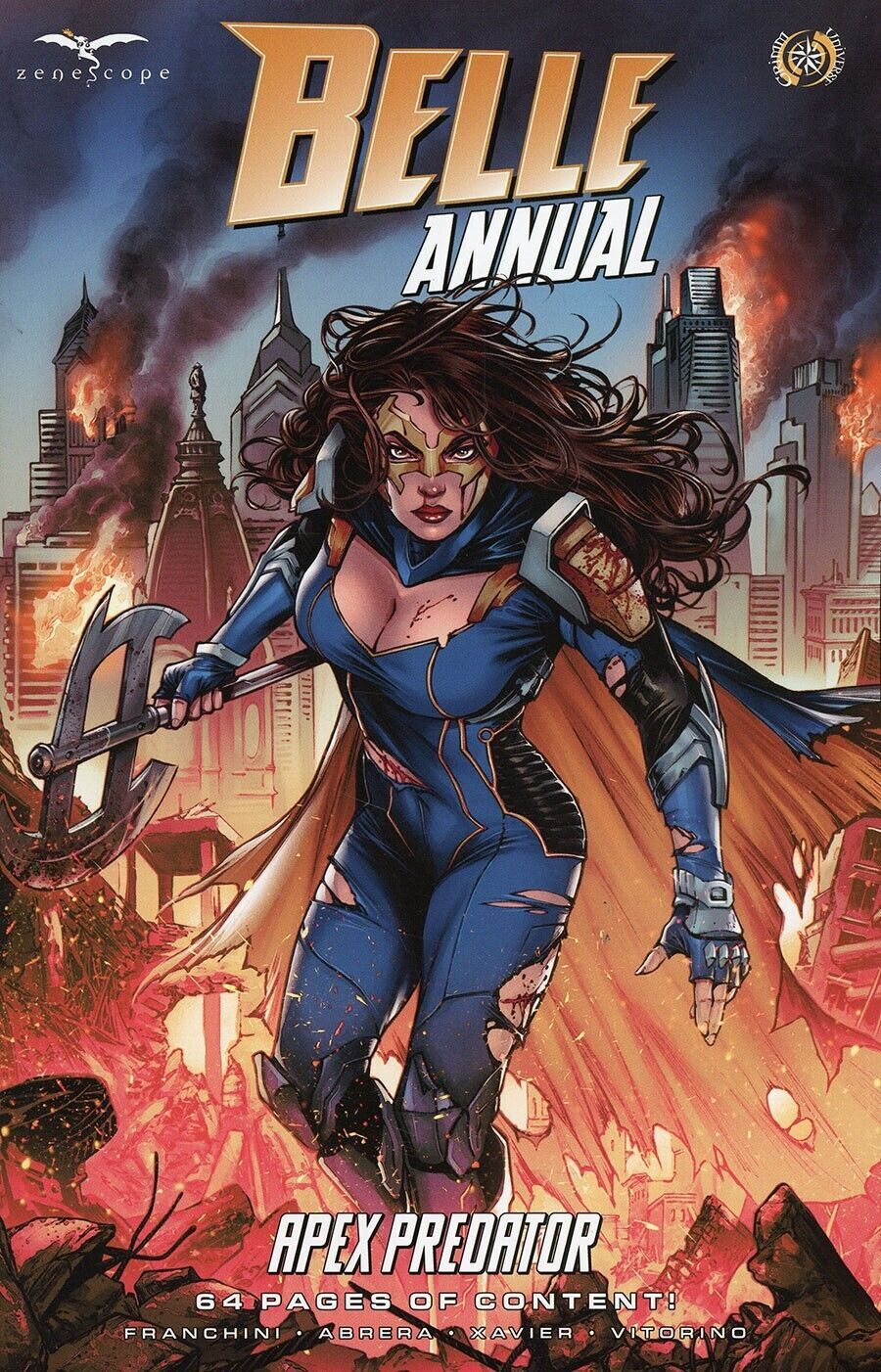 Belle Annual Apex Predator #1 Cover A Mike Krome Zenescope 2023 EB156 ...