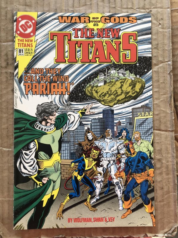 The New Titans #81 (1991) | Comic Books - Copper Age, DC Comics, New ...