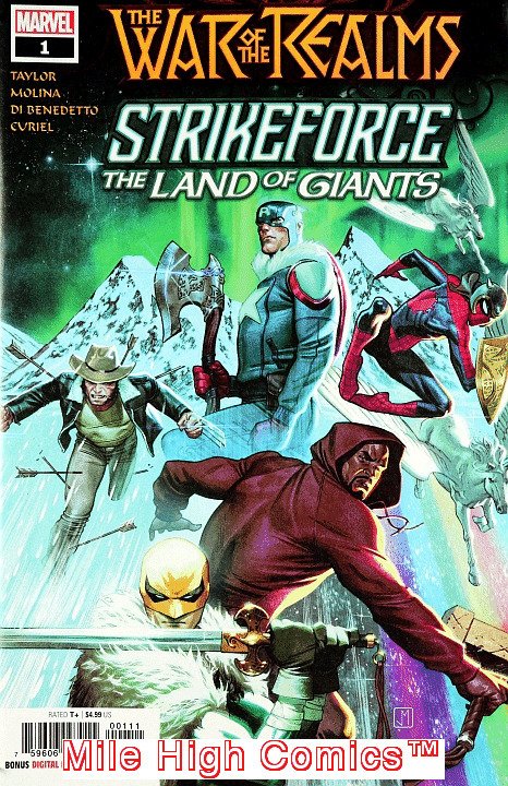 WAR OF REALMS STRIKEFORCE: LAND OF GIANTS (2019 Series) #1 Good Comics ...