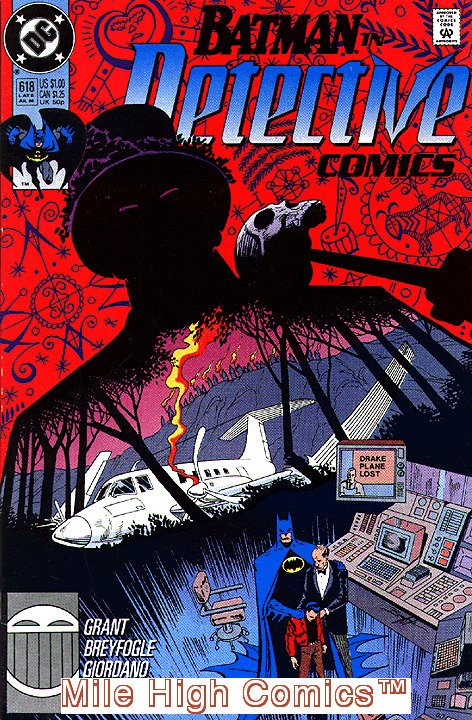 DETECTIVE COMICS (1937 Series) (DC) #618 Very Good Comics Book | Comic ...