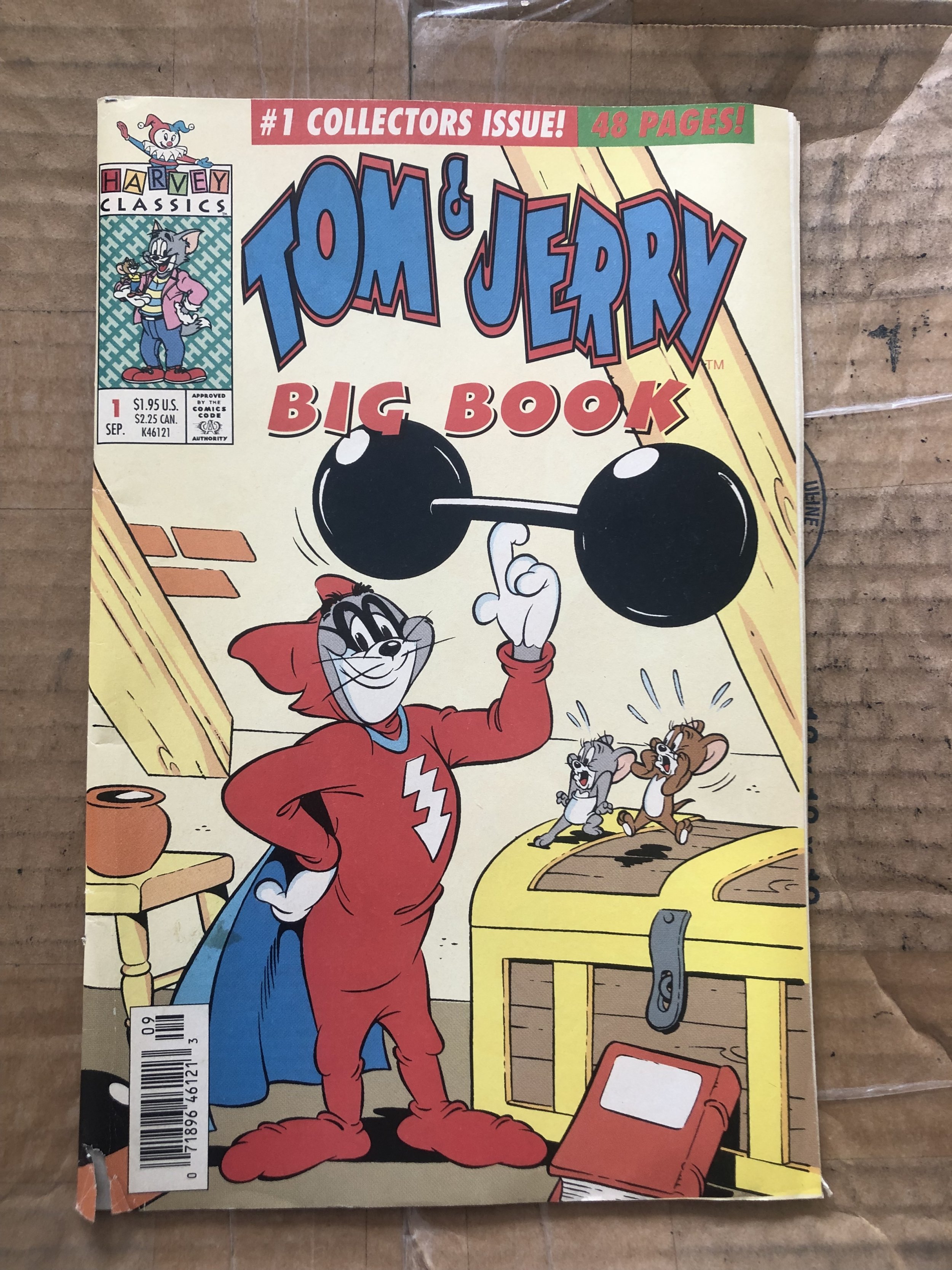 Tom & Jerry Big Book #1 (1992) | Comic Books - Modern Age, Harvey ...