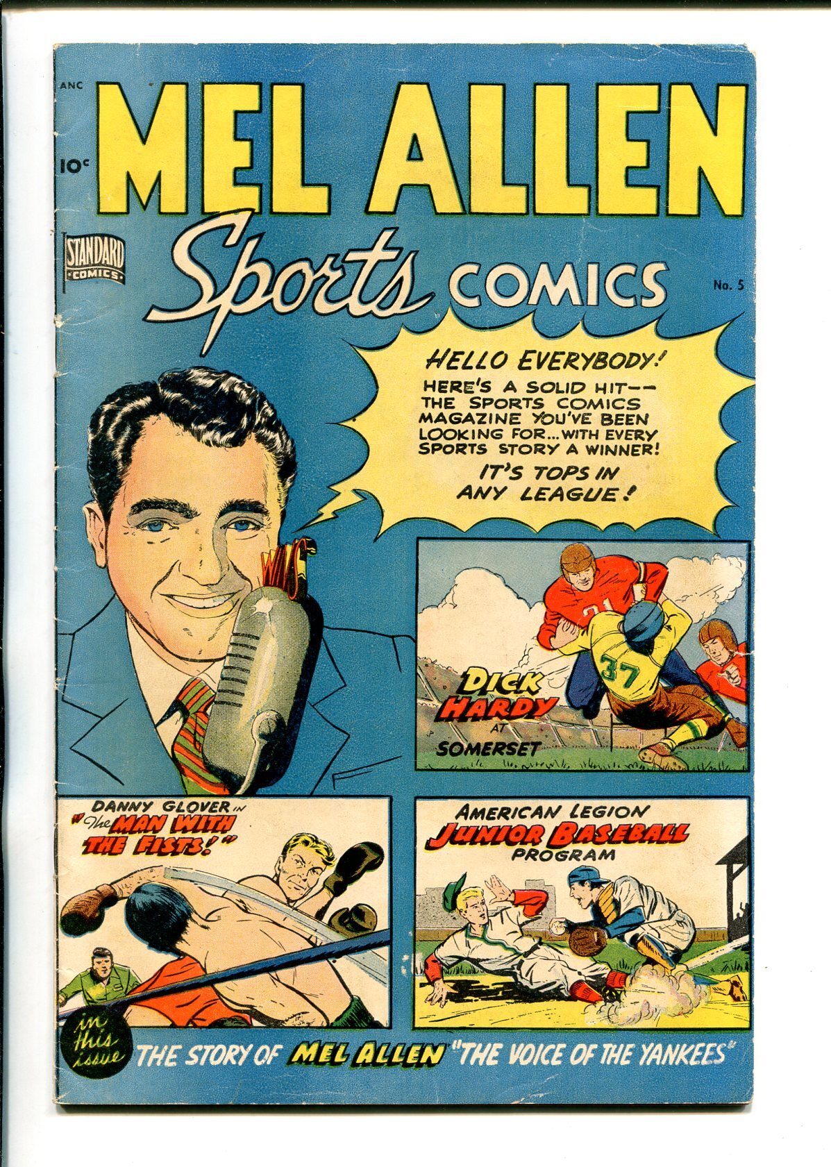 Mel Allen Sports--#5--COMIC BOOK--Standard--FN- | Comic Books - Golden ...