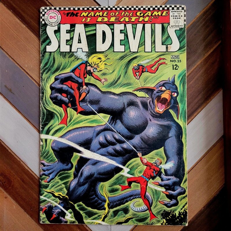 SEA DEVILS #30 & 35 VG (DC 1966) Custom bundle, Set of 2, classic Silver Age | Comic Books ...