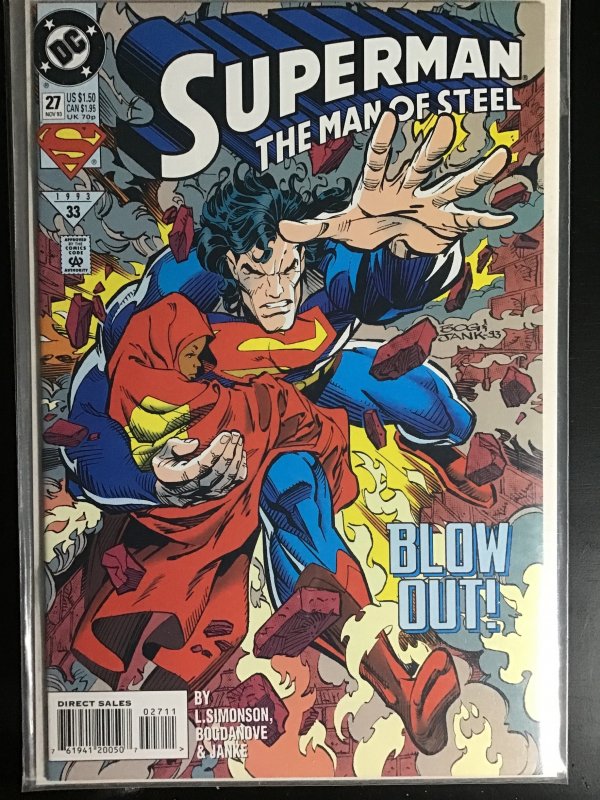 Superman: The Man of Steel #27 (1993) | Comic Books - Modern Age, DC Comics, Superman, Superhero ...