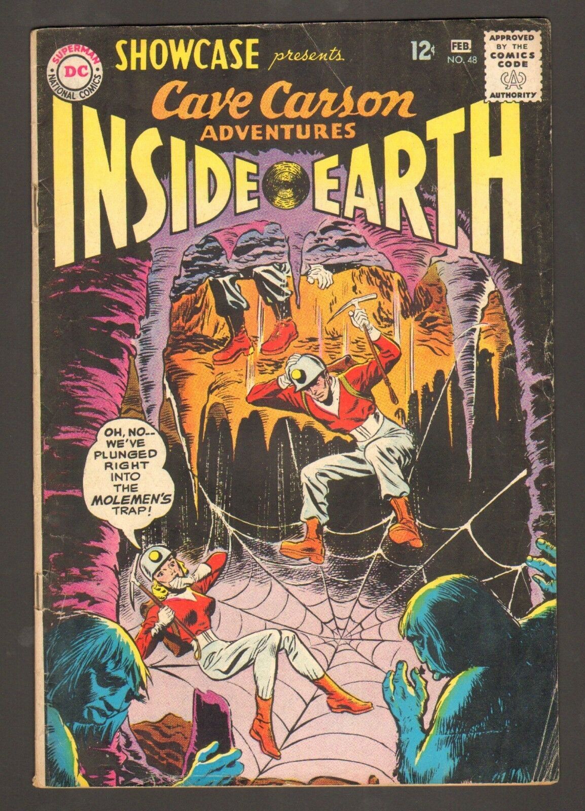 Showcase #48 - "Inside Earth" 1964 (Grade 3.0) WH | Comic Books ...