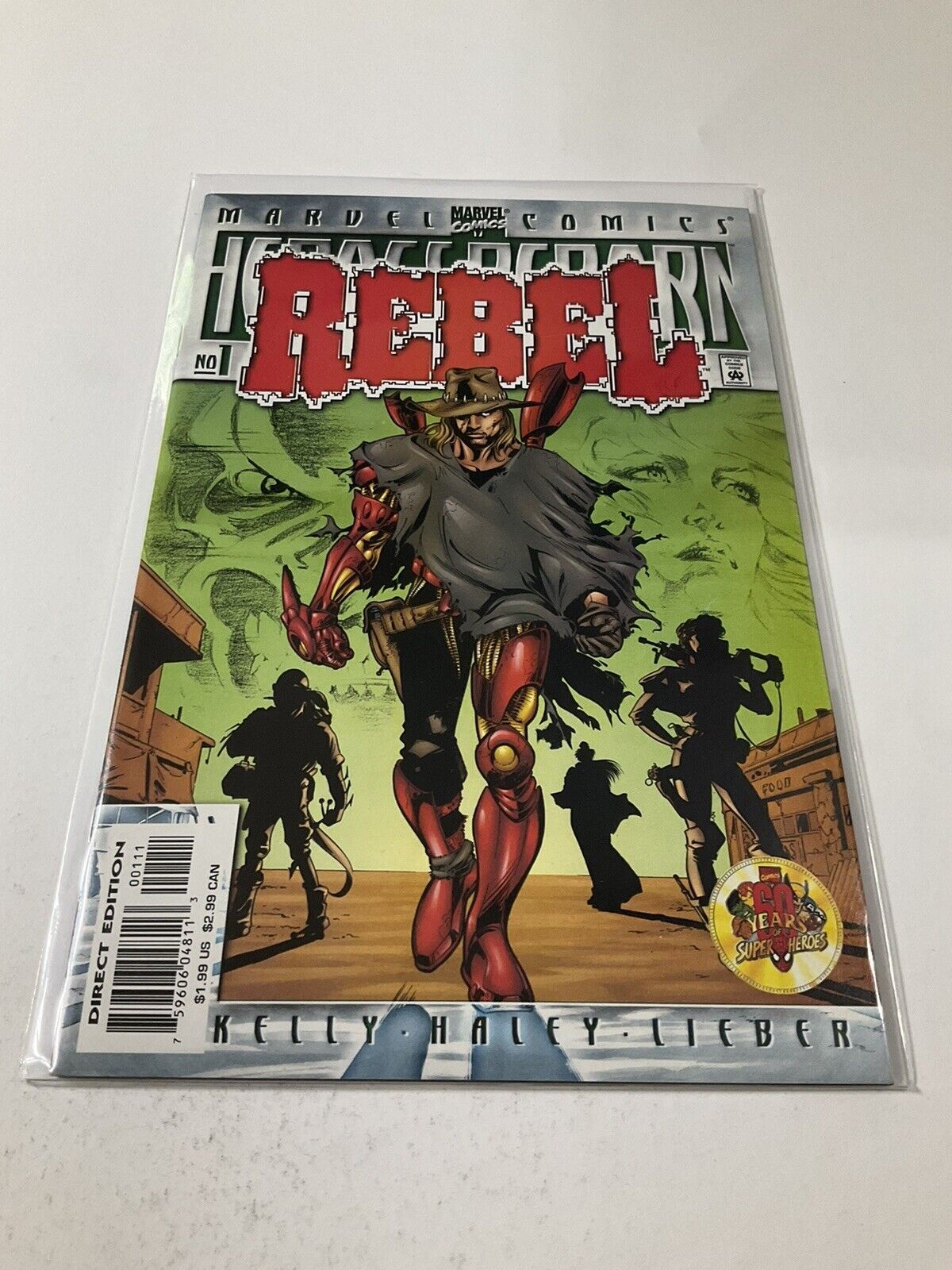 Rebel 1 Heroes Reborn Fn Fine 6.0 Marvel Comics | Comic Books - Modern ...