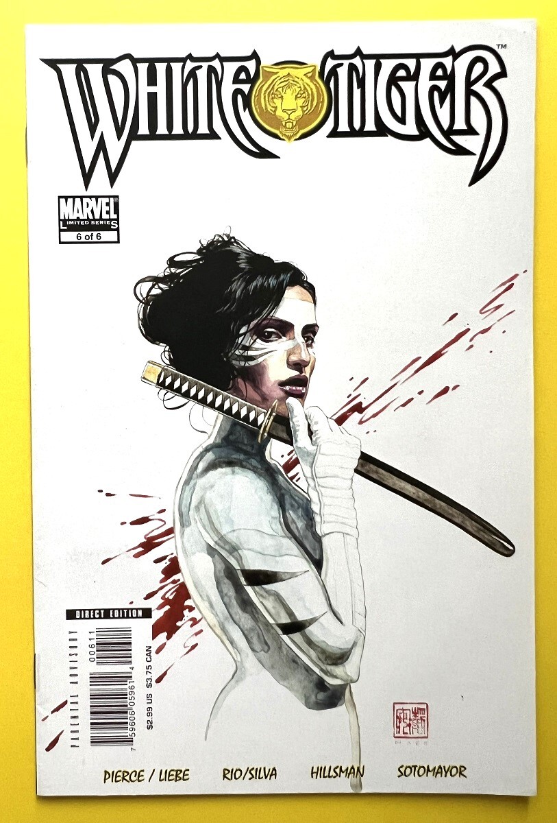 White Tiger 6 David Mack Cover (2007) B3 | Comic Books - Modern Age ...