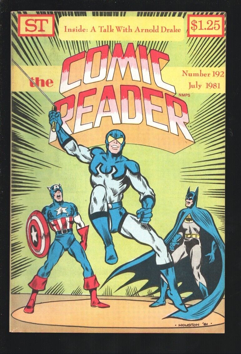 Comic Reader #192 1981-Info about new comics, artists, fanzines ...