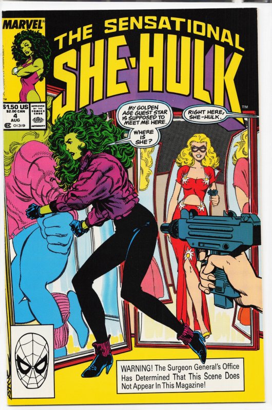 The Sensational She-Hulk #4 (1989) She-Hulk | Comic Books - Copper Age ...