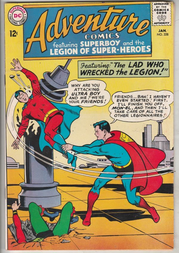 Adventure Comics #328 (Jan-65) VF/NM High-Grade Legion of Super-Heroes ...