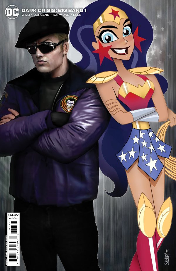 Dark Crisis Big Bang #1 Nathan Szerdy Animated Wonder Woman Variant ...