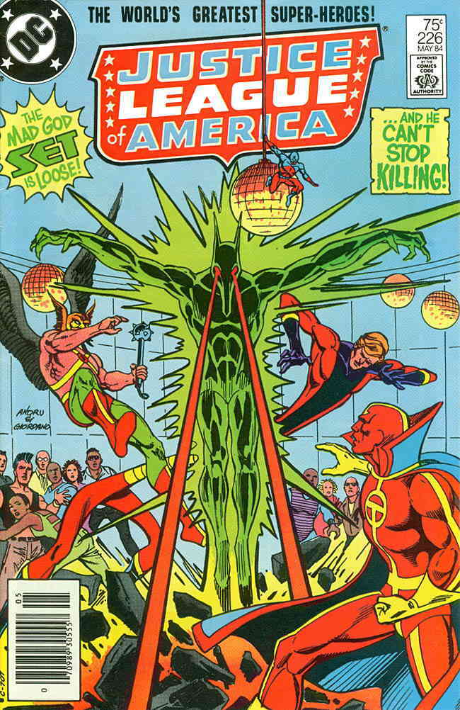 Justice League of America #226 (Newsstand) FN ; DC | Mad God Set ...