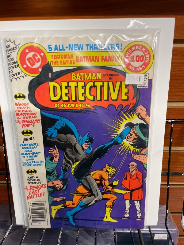 Detective Comics #485 (1979) | Comic Books - Bronze Age, DC Comics ...