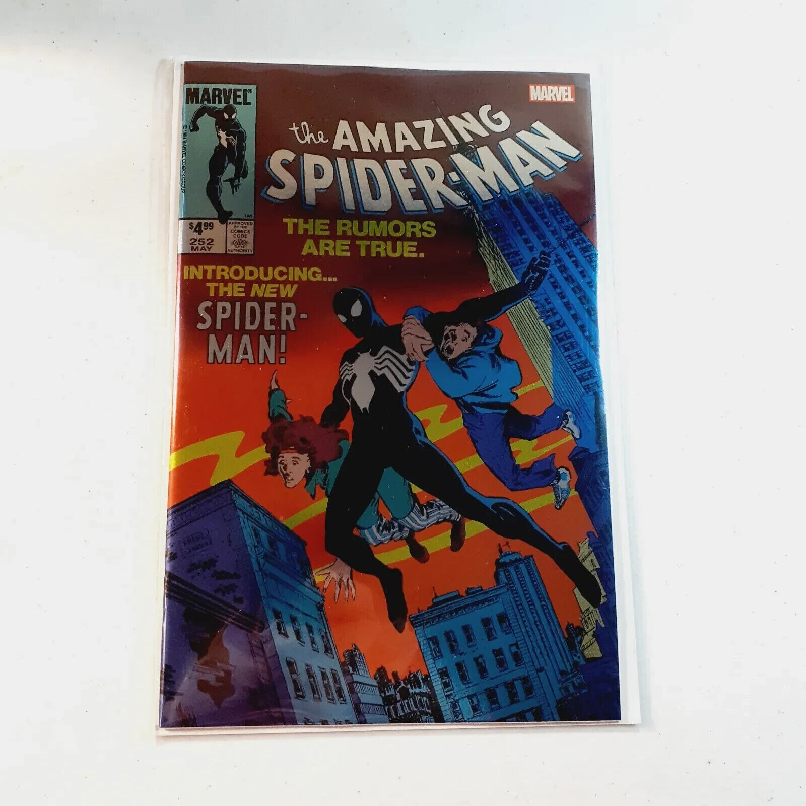 The Amazing Spider-man #252 Facsimile Foil Variant Comic Book 2024 ...