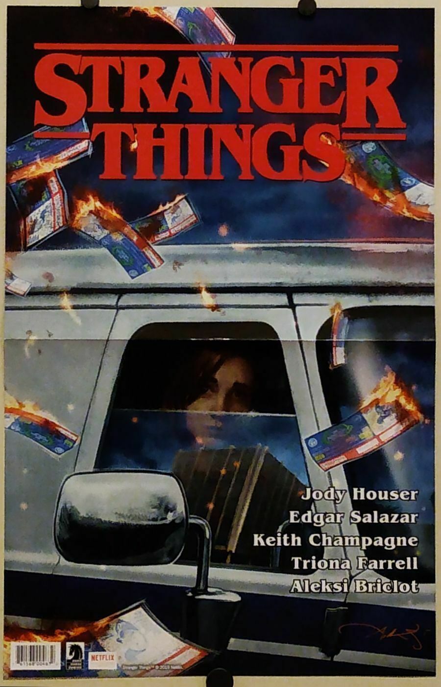 Stranger Things Aliens Rescue Double Sided Folded Promo Poster (17x11 ...