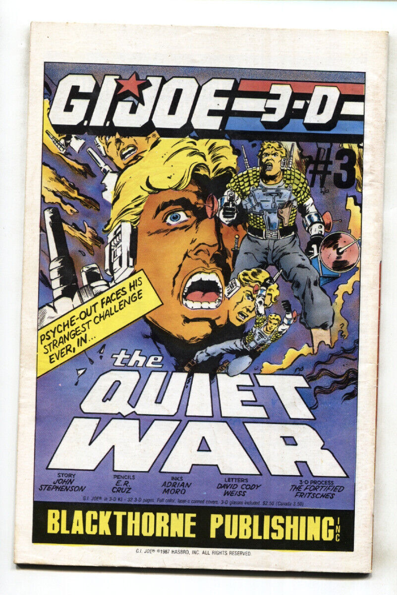 Official How To Draw G.I. Joe #3 1987 comic book Blackthorne | Comic ...