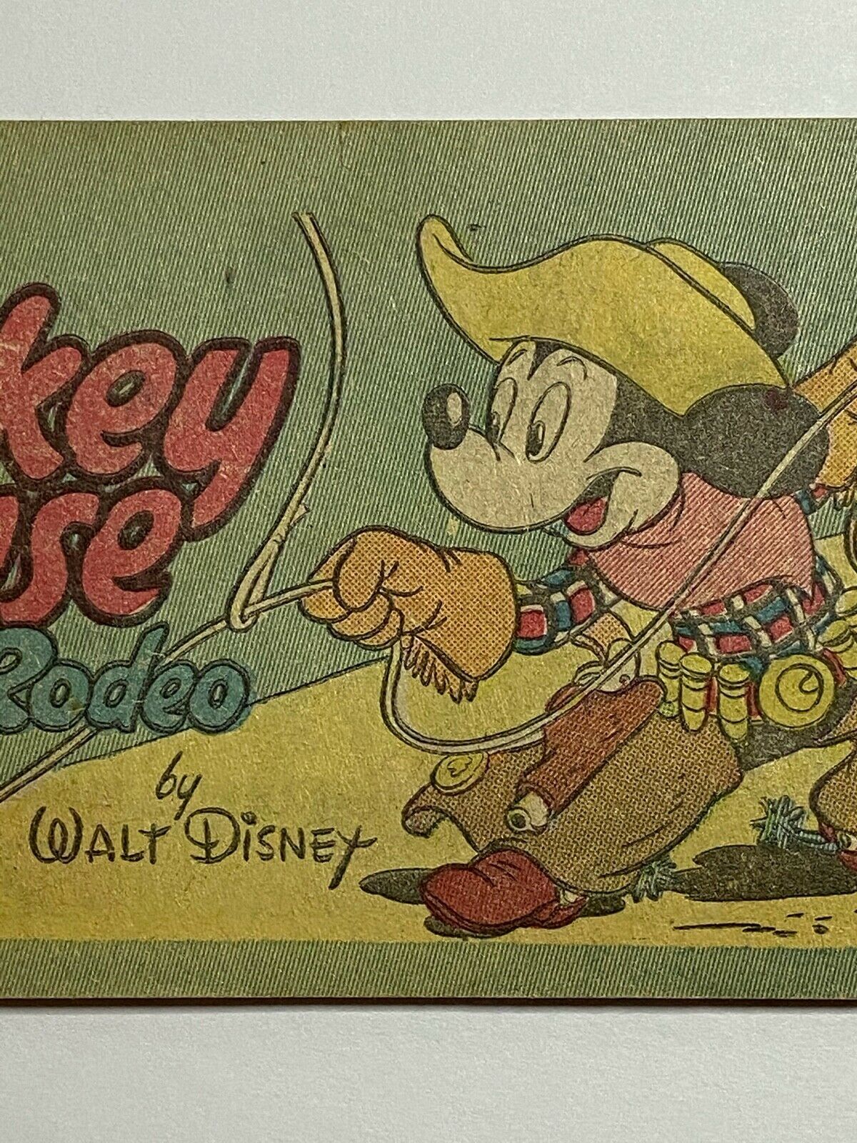 Disney Cheerios Cereal Premium 1947 Mini Comic X-4 Mickey Mouse at the ...