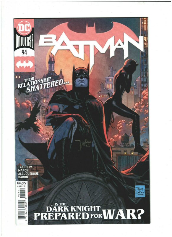 Batman #94 VF+ 8.5 2020 DC Tony Daniel Variant, Catwoman app. | Comic ...