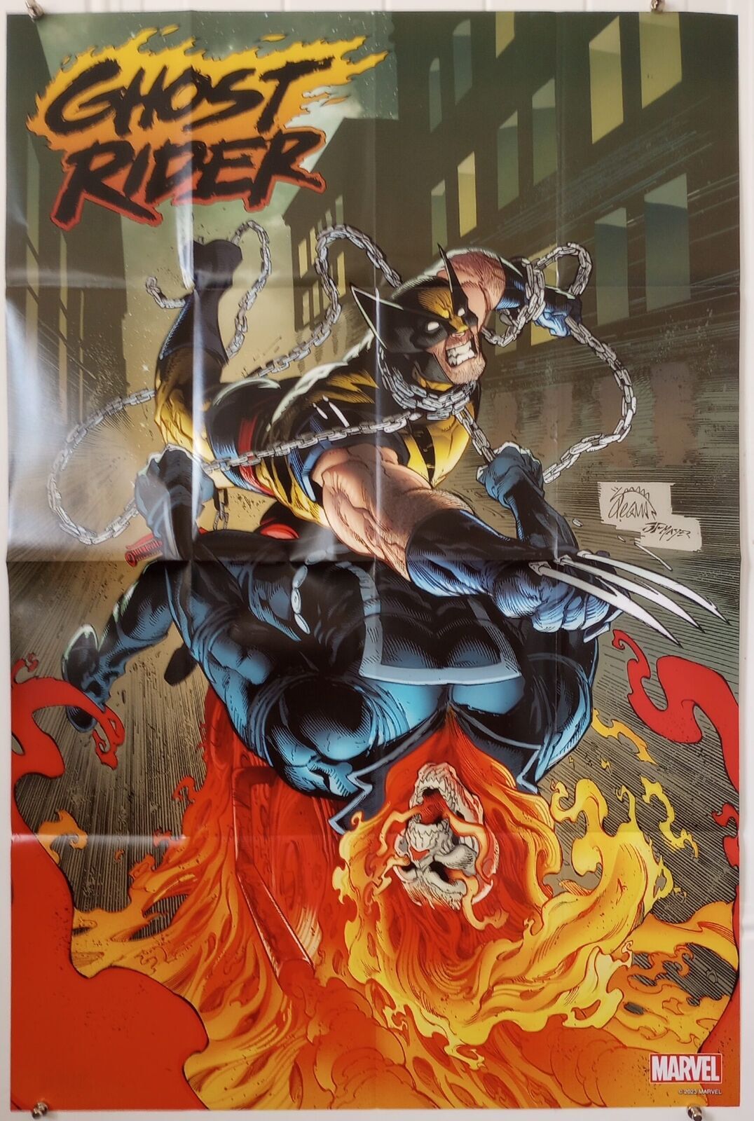 Ghost Rider Comic Poster