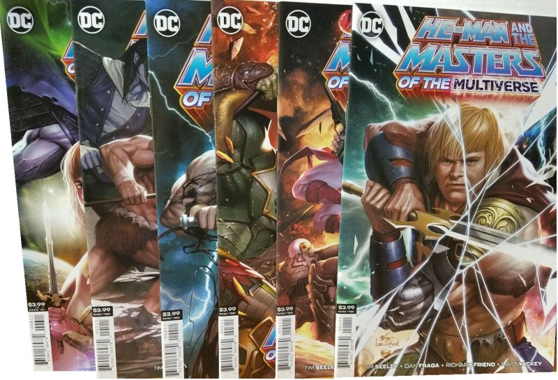 (2019) He-Man and the Masters of the Multiverse #1-6 Complete Set! MOTU ...