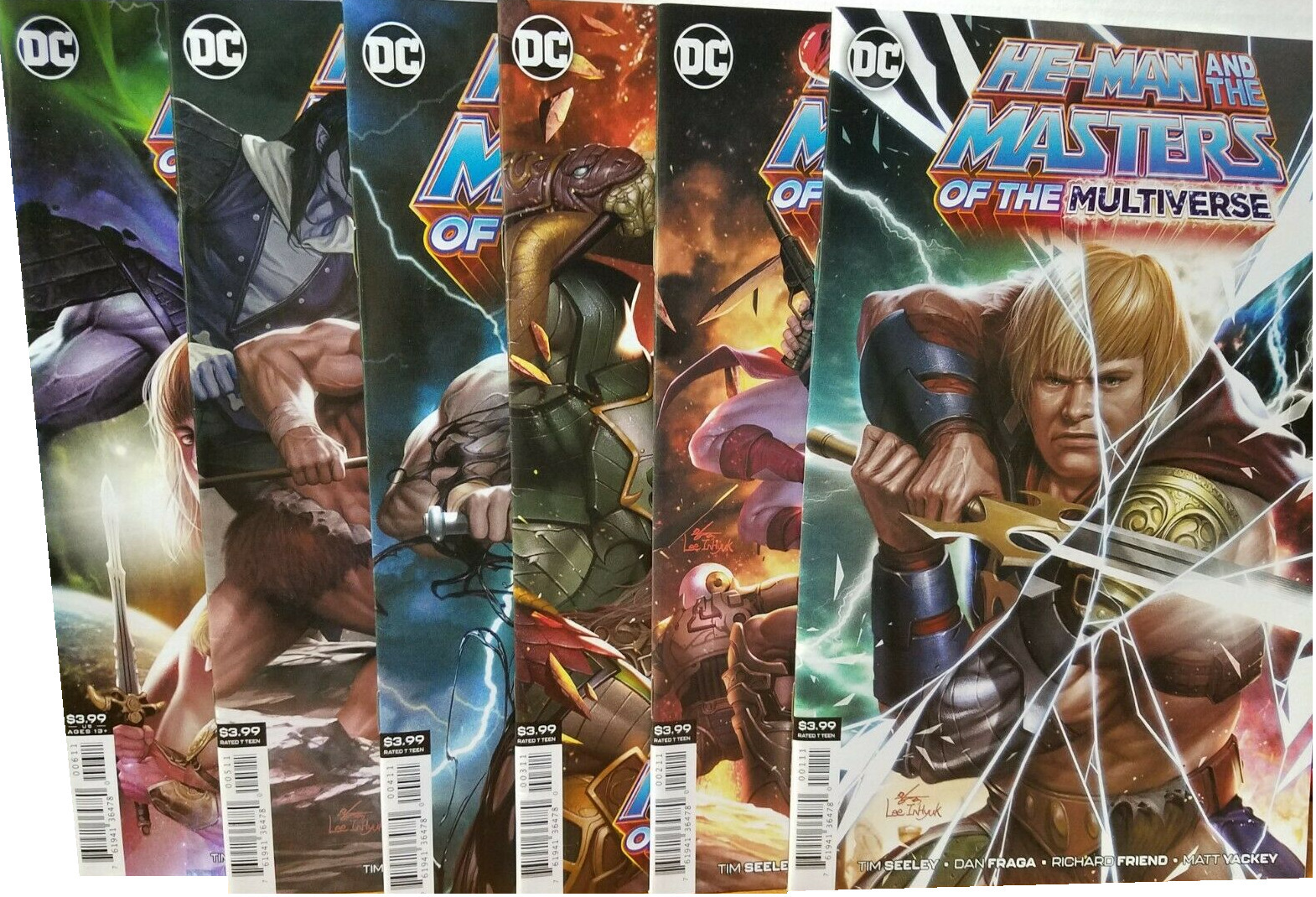 (2019) He-Man and the Masters of the Multiverse #1-6 Complete Set! MOTU ...