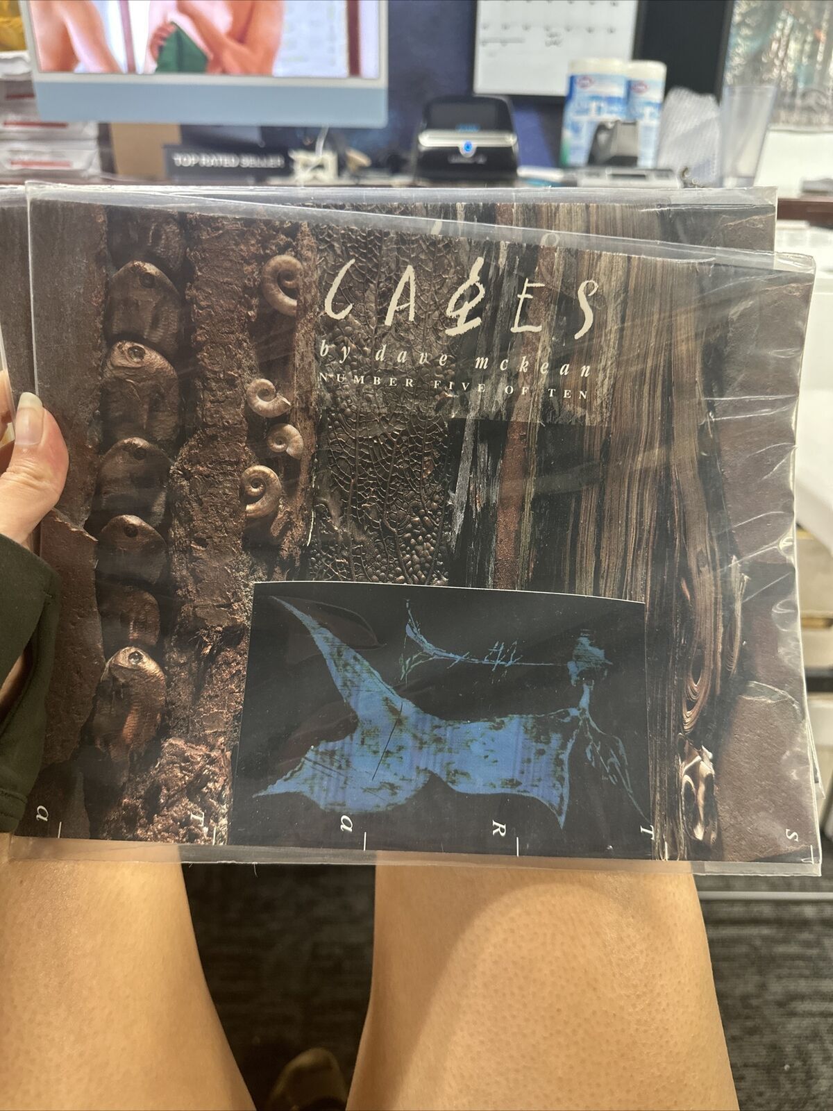 CAGES Number FIVE of TEN - by Dave McKean (Chapter 7: Strata) May 1992 ...