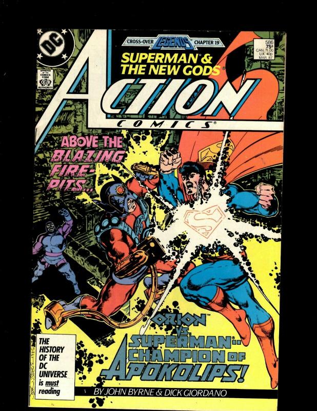 12 Comics Action Comics 571 586 655 656 686 724 725 Annual 4 5 Origin 3 ...