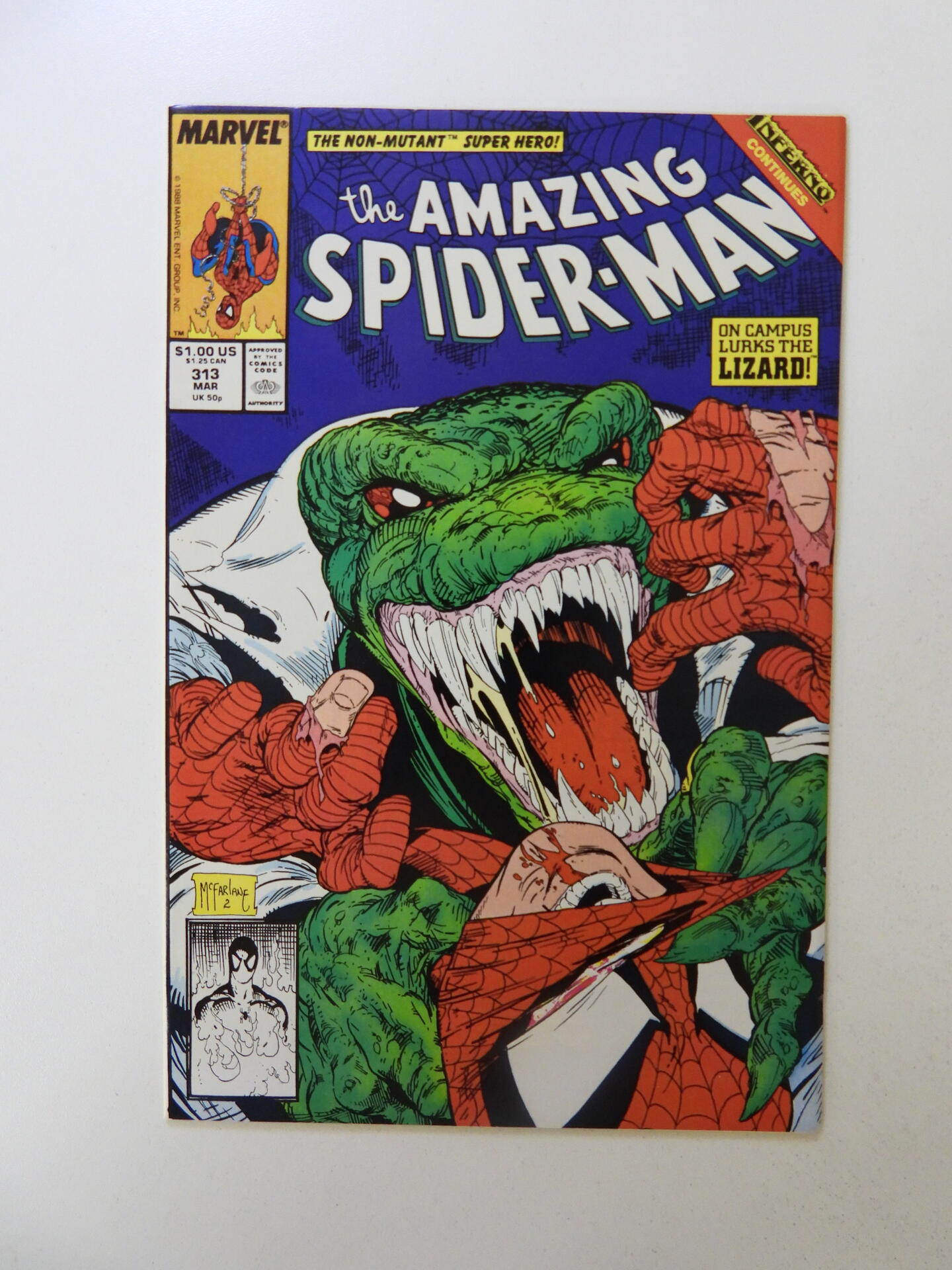 The Amazing Spider-Man #313 (1989) FN/VF condition | Comic Books ...