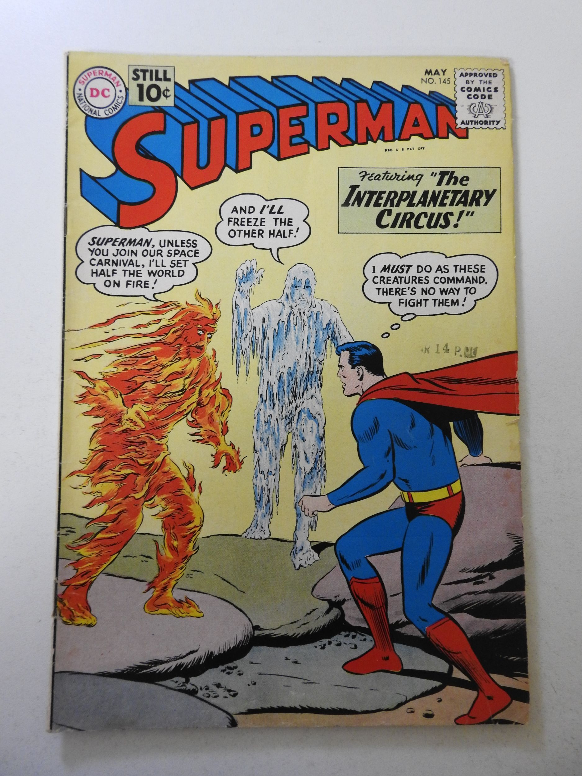 Superman #145 (1961) VG/FN Condition! stamp fc | Comic Books - Silver ...