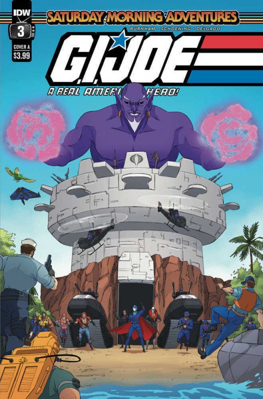G.I. Joe Rah Saturday Morning Adventure #3 (Of 4) Cover A Schoening ...