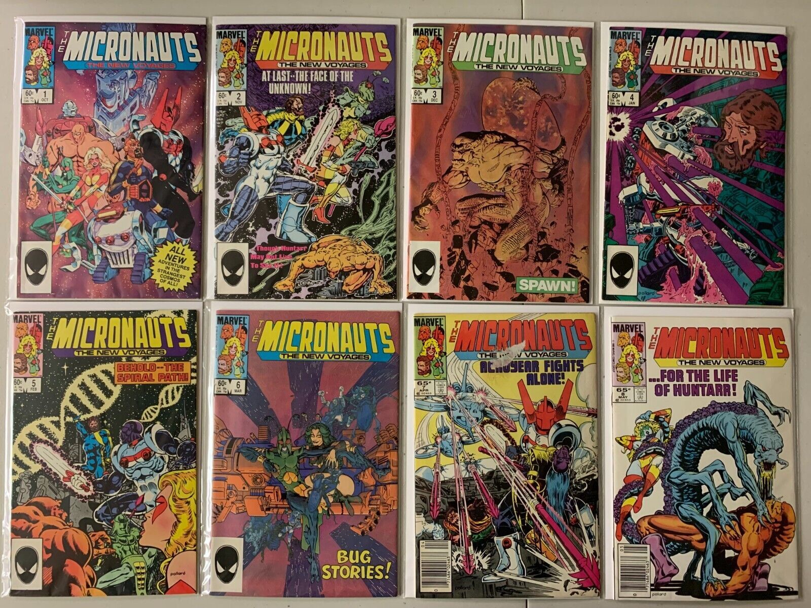 Micronauts 2nd series comics lot #1-20 last issue 15 diff avg 6.0 (1984 ...