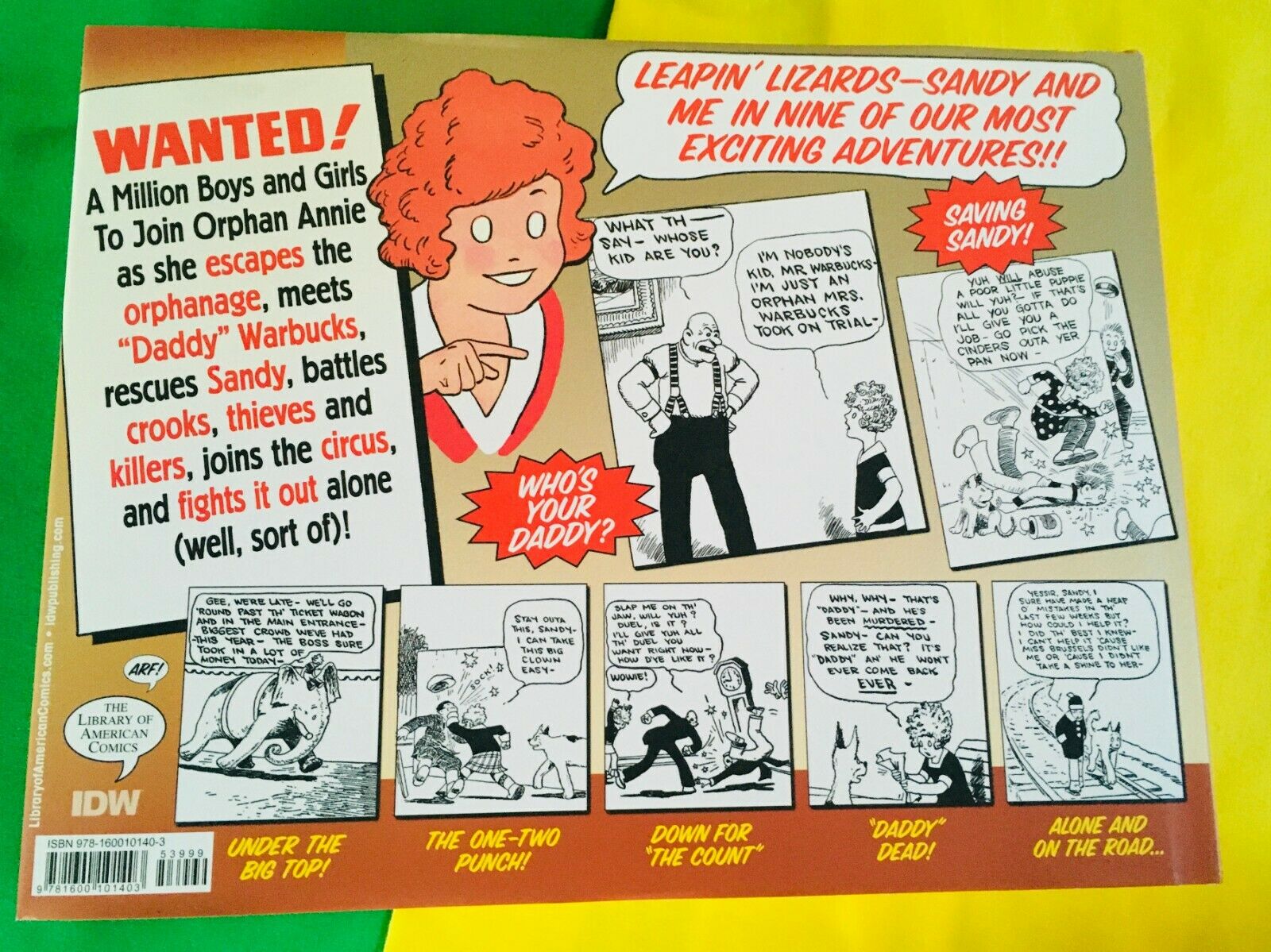 Little Orphan Annie Volume 1 Will Tomorrow Ever Come HC (Hardcover ...