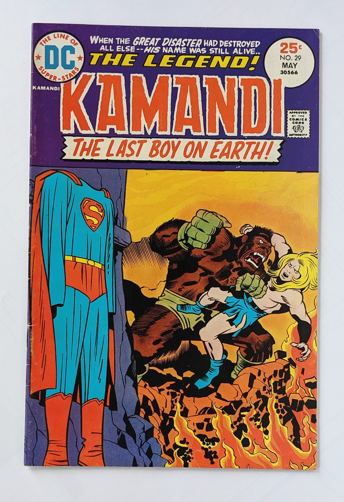 Kamandi, The Last Boy on Earth #29 (1975) FN- | Comic Books - Bronze ...