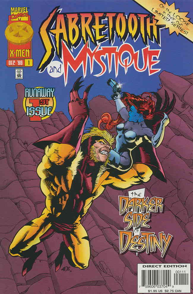 Mystique And Sabretooth #1 VF/NM ; Marvel | Comic Books - Modern Age ...