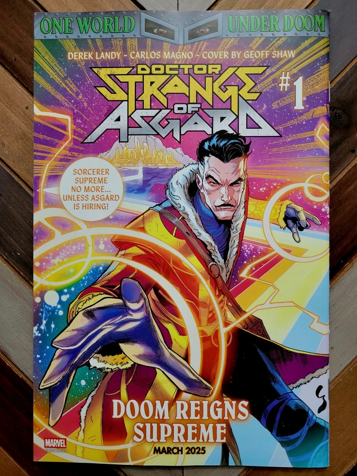 DR DOOM: One World Under Doom #1 (Marvel 2025) New First Issue Ben ...