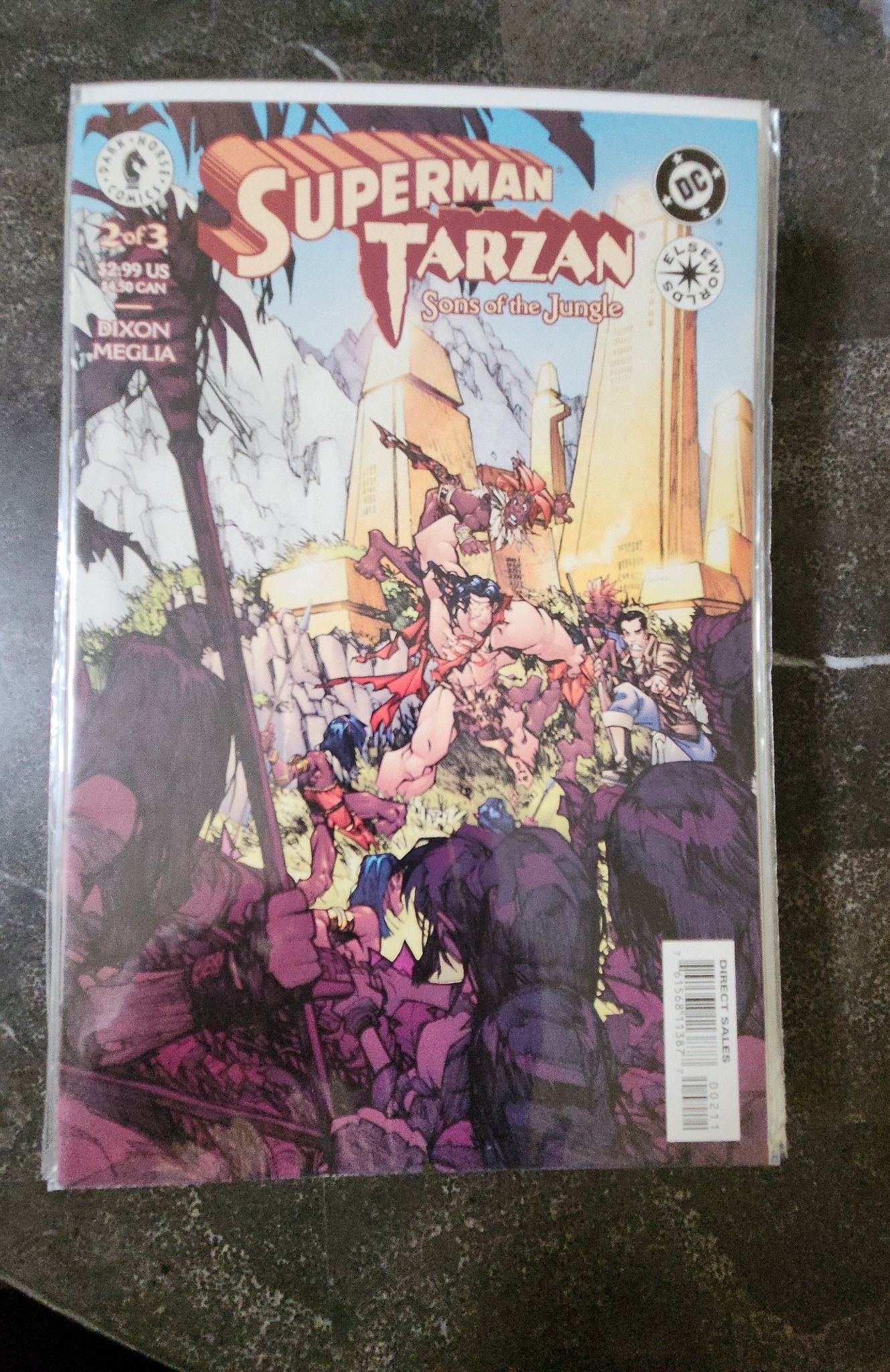 Superman/Tarzan: Sons of the Jungle #2 (2001) | Comic Books - Modern ...