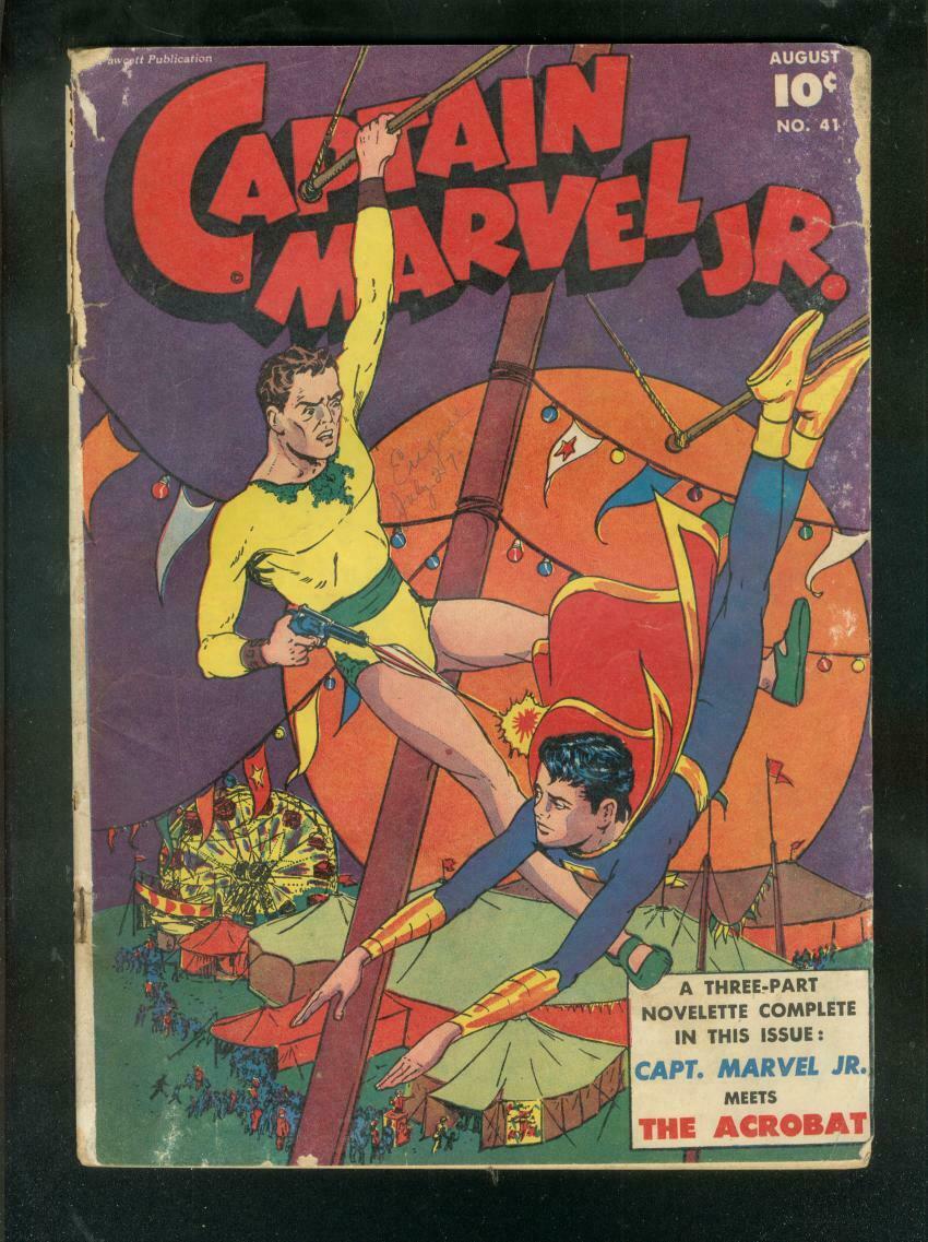 Captain Marvel JR. #41-1946-The Acrobat-Circus Cover- FR/G | Comic ...