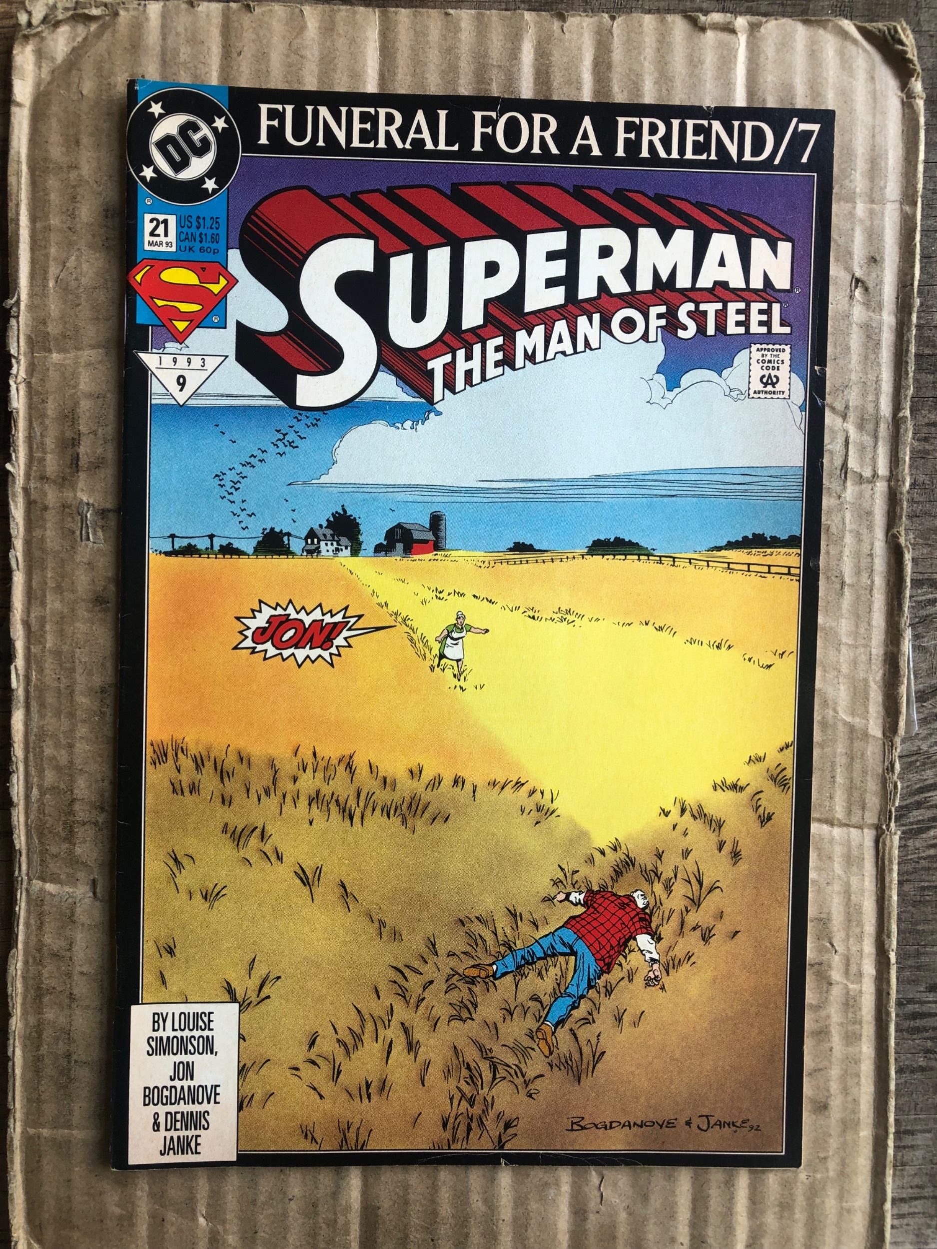 Superman: The Man of Steel #21 Direct Edition (1993) | Comic Books ...