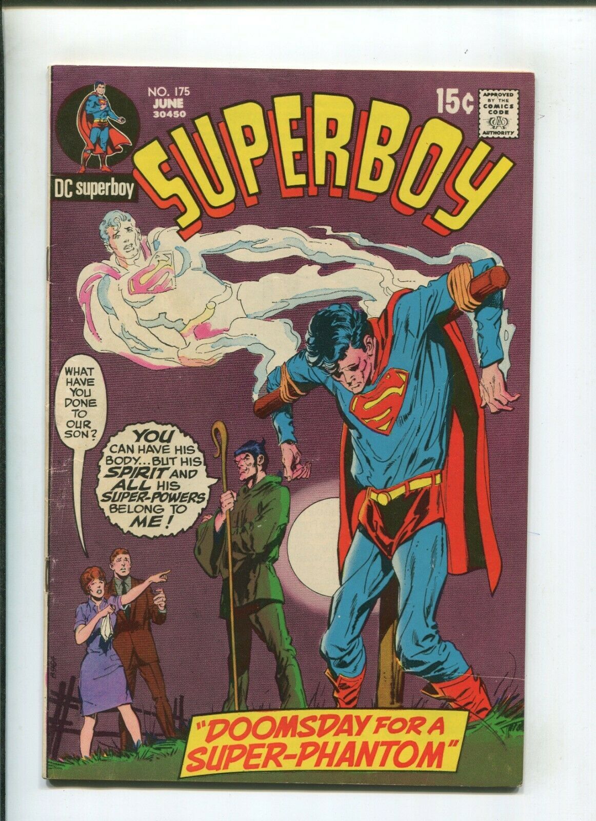 Superboy #175 (6.0) 1971 Neal Adams Cover | Comic Books - Bronze Age, DC Comics, Superboy / HipComic