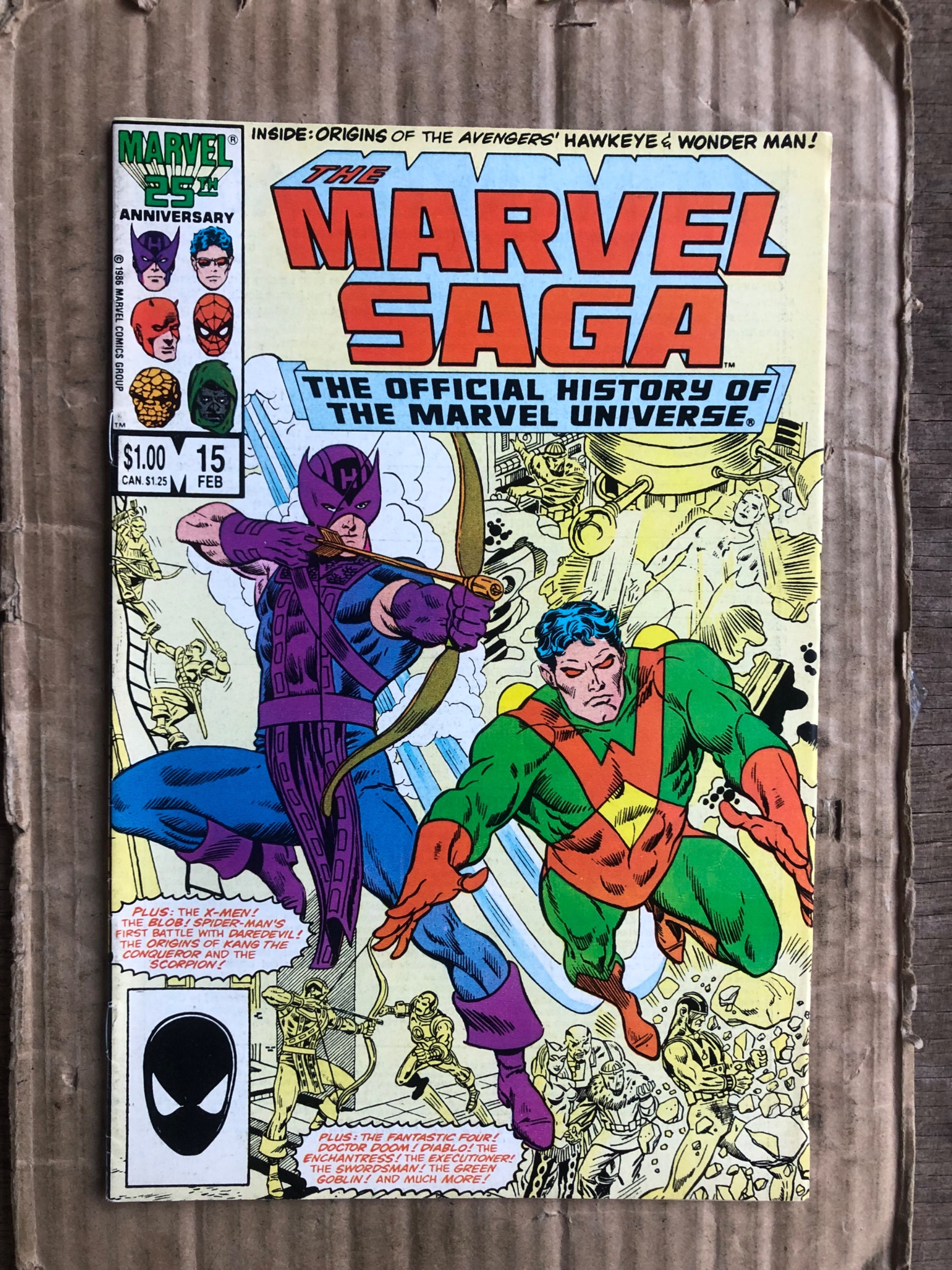 The Marvel Saga The Official History of the Marvel Universe #15 (1987 ...