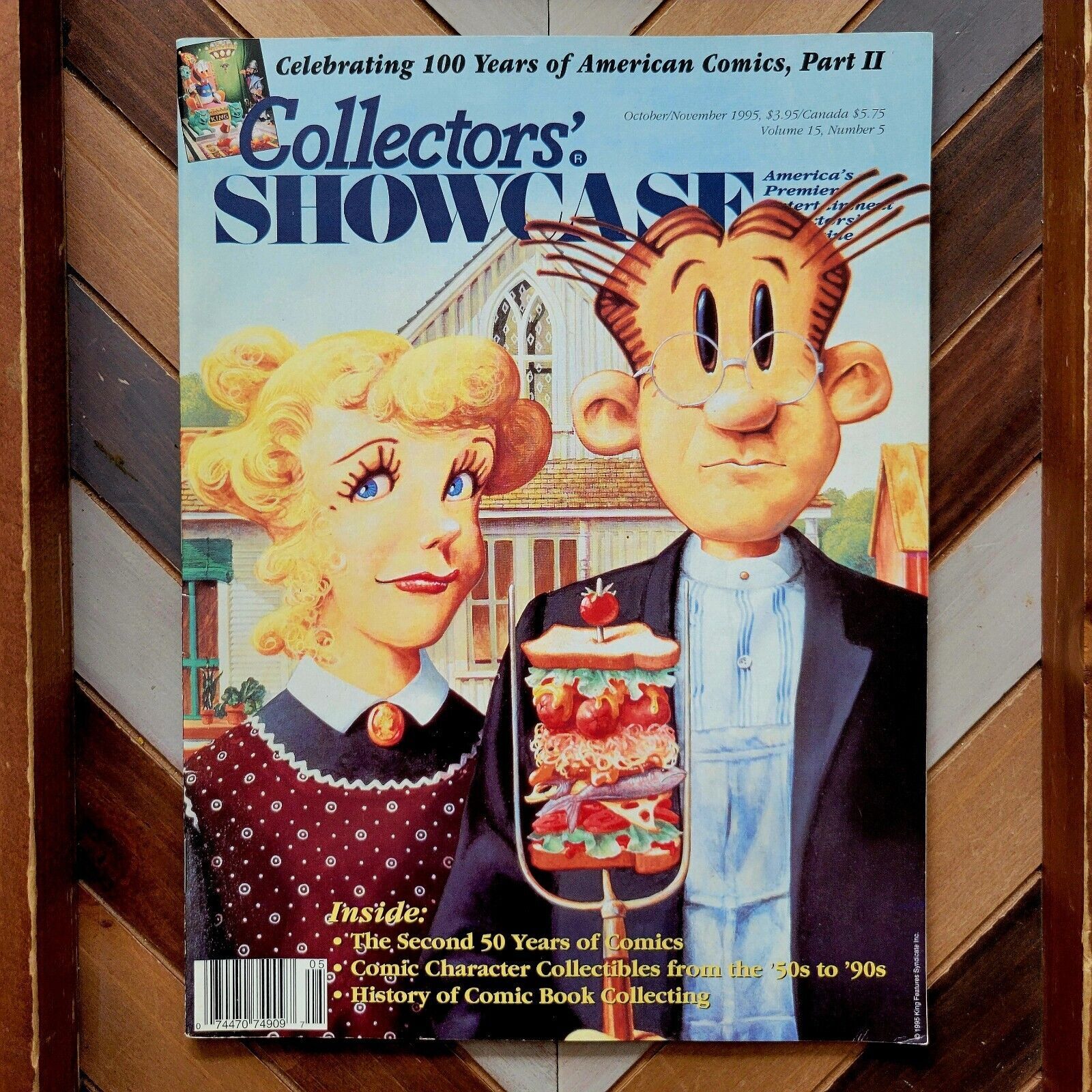 COLLECTOR'S SHOWCASE Vol.15 #5 (1995) Best Comics 50s-90s History of ...