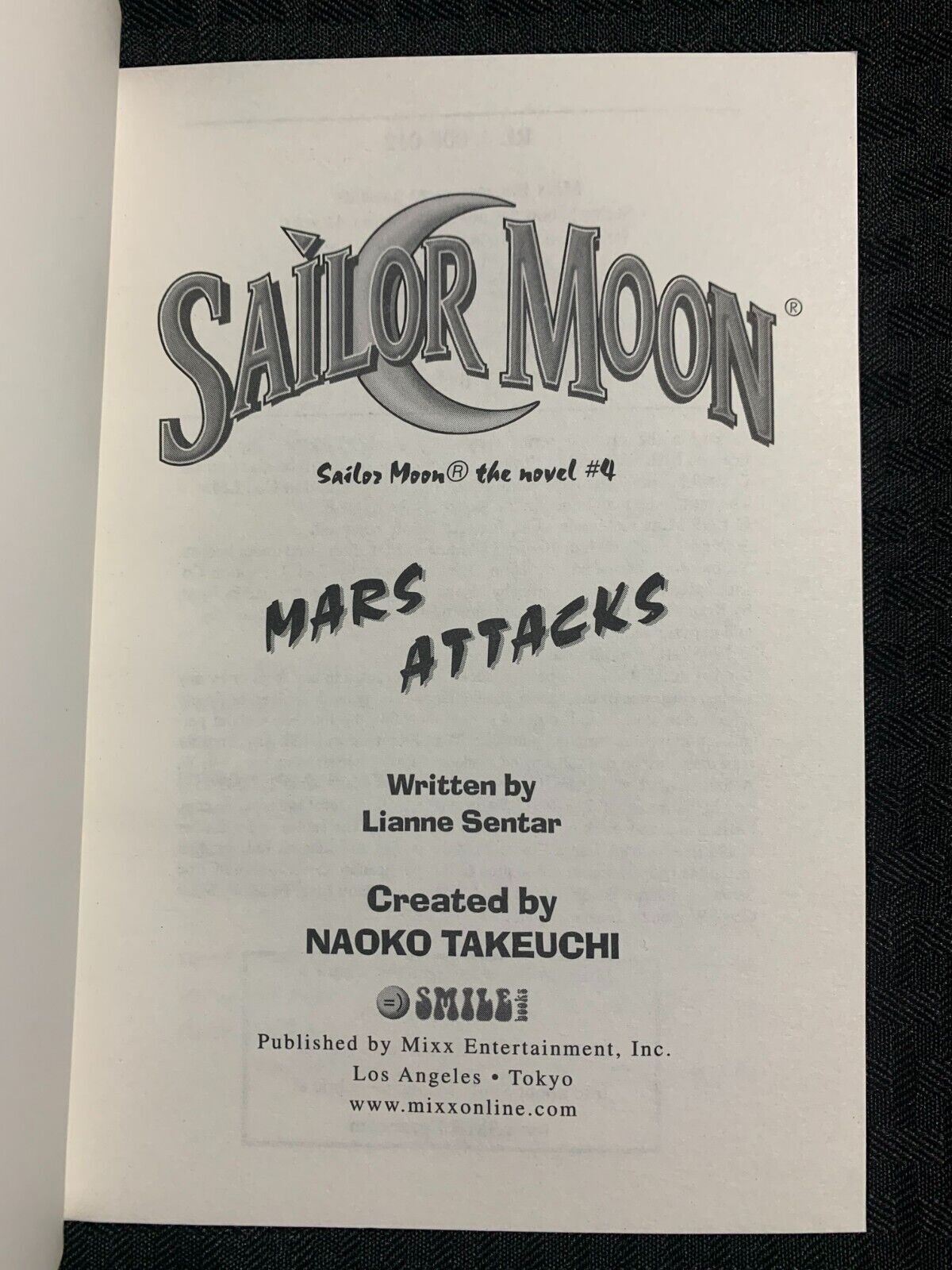 2000 SAILOR MOON Mars Attacks v.4 Naoko Takeuchi SC VF 8.0 1st Smile ...