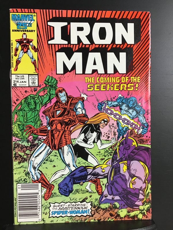 Iron Man #214 (1987) | Comic Books - Copper Age, Marvel, Iron Man ...