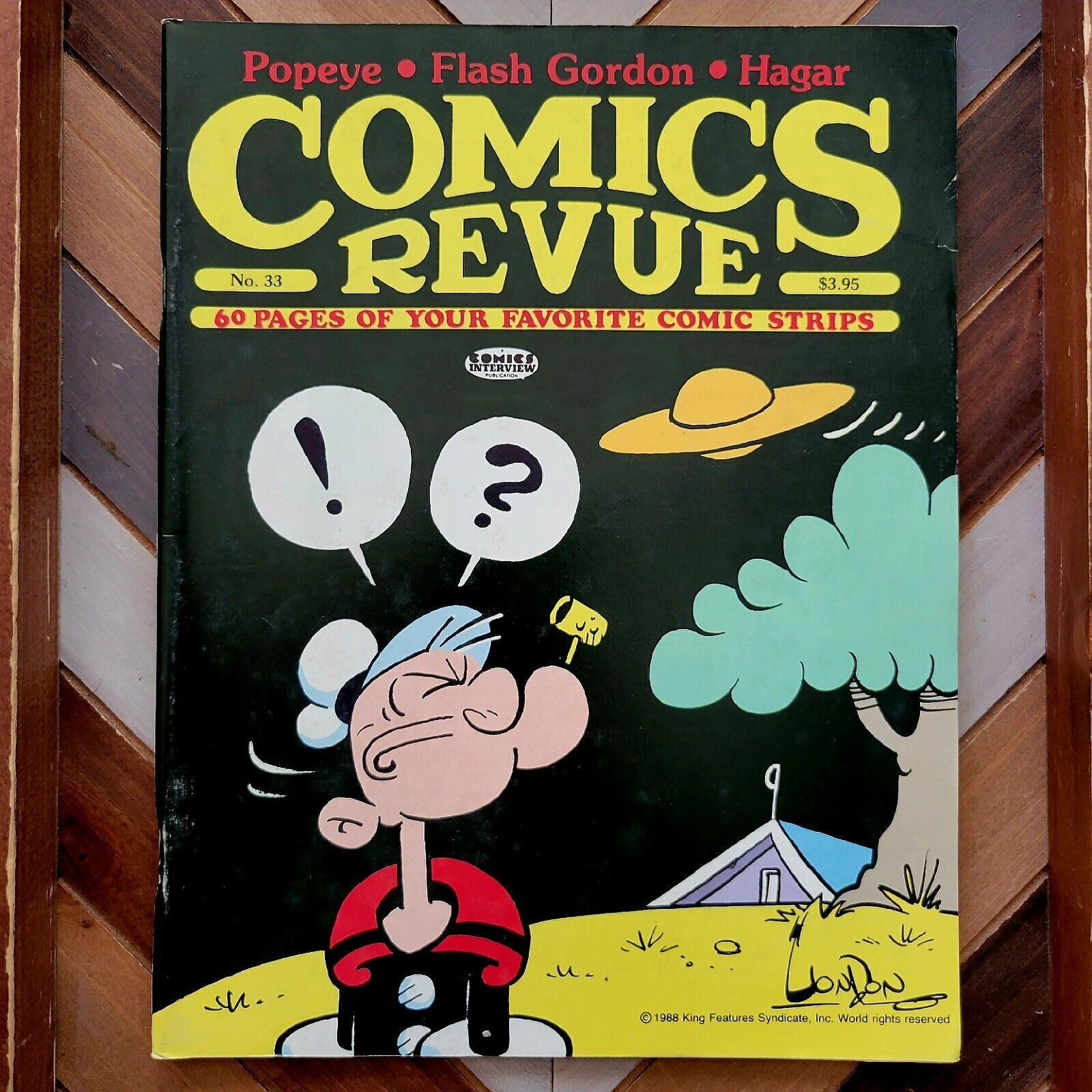 COMICS REVUE #33 VF- (1989) POPEYE / THE PHANTOM / HAGAR / Comics ...
