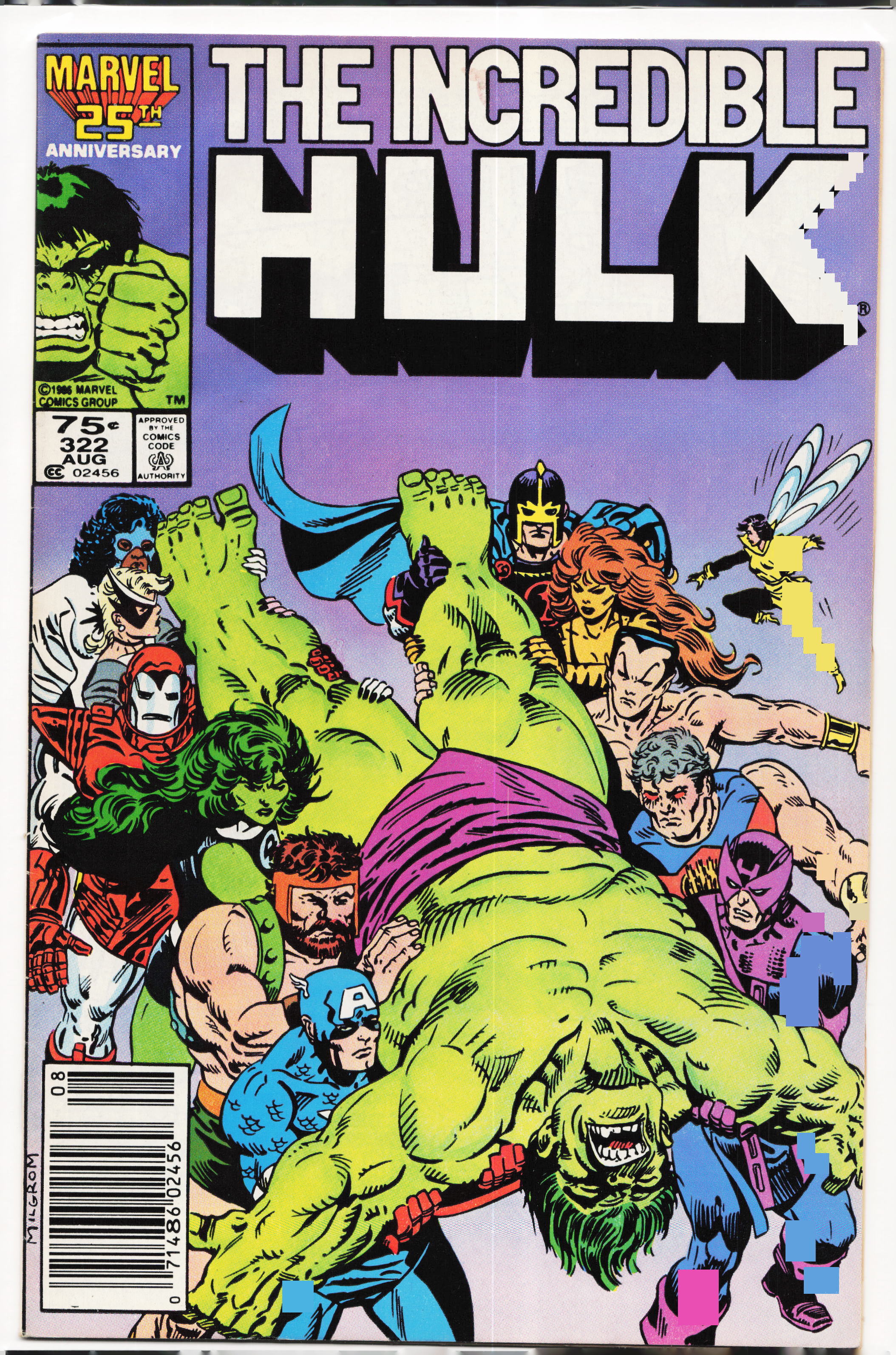 The Incredible Hulk #322 (1986) Hulk | Comic Books - Copper Age, Marvel ...