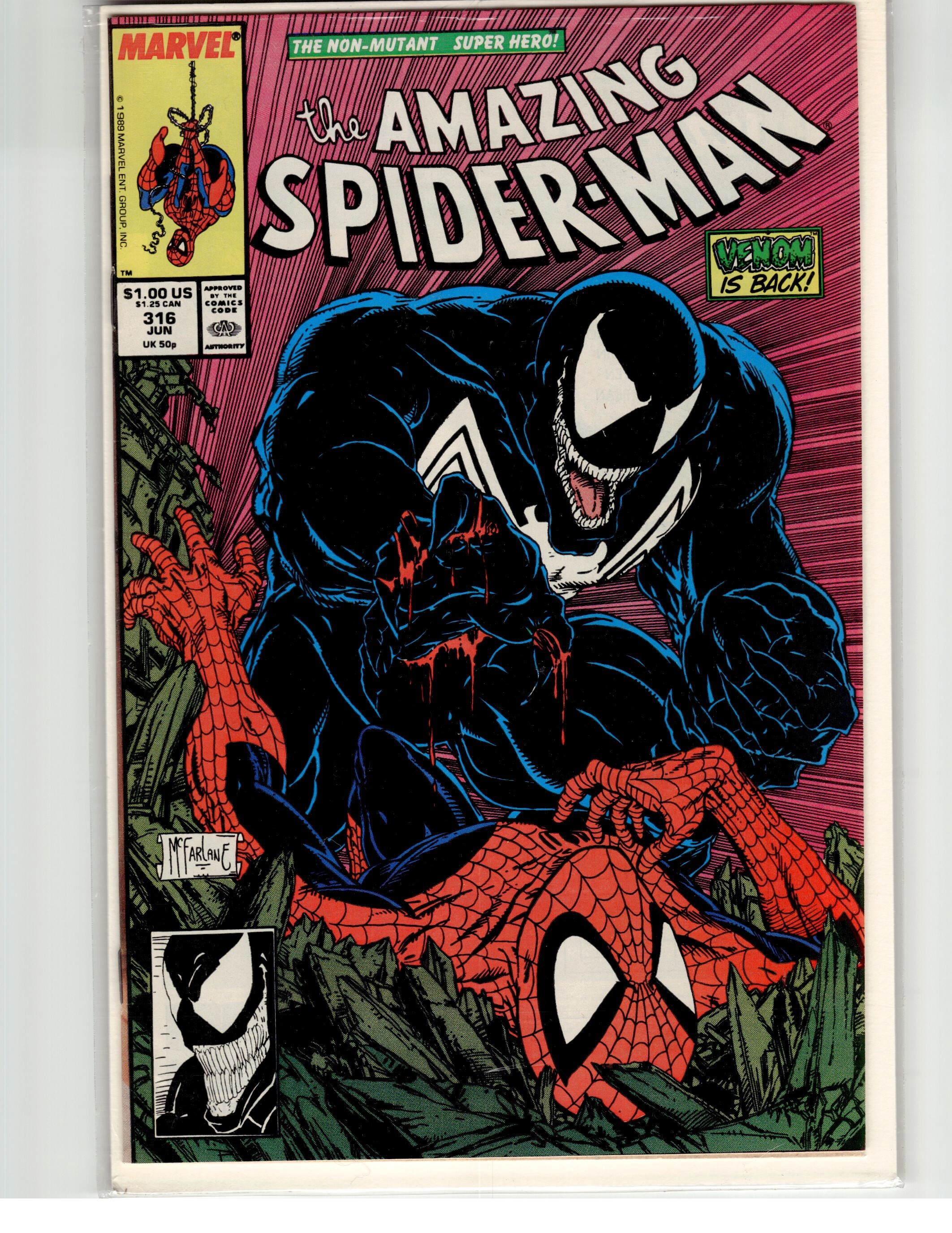 The Amazing Spider-Man #316 (1989) Spider-Man | Comic Books - Copper ... The Amazing Spider-Man #316 (1989) Spider-Man | Comic Books - Copper ...