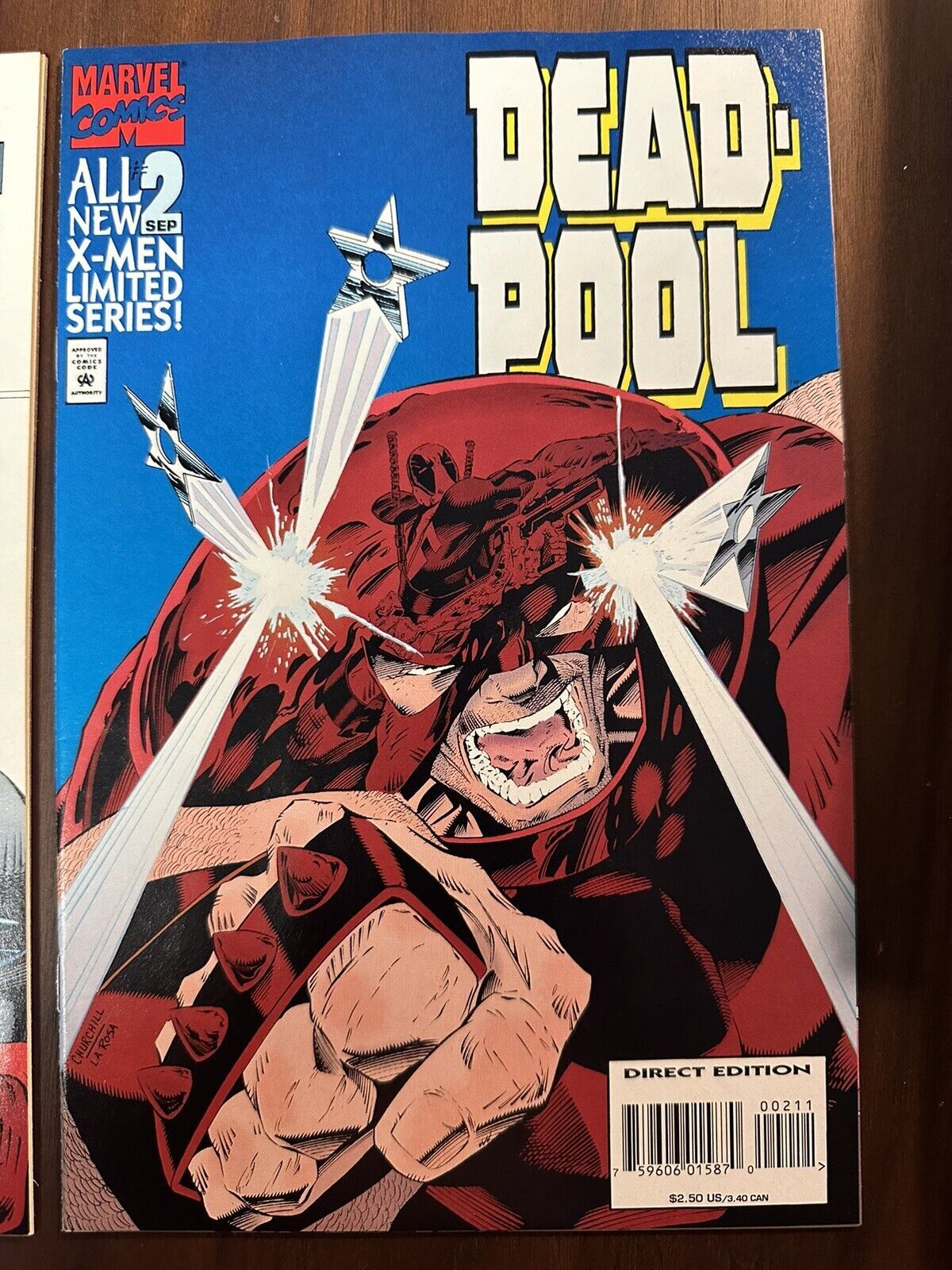 Deadpool #1-4 VF complete mini-series 1st Dr. Killebrew (Marvel 1994 ...